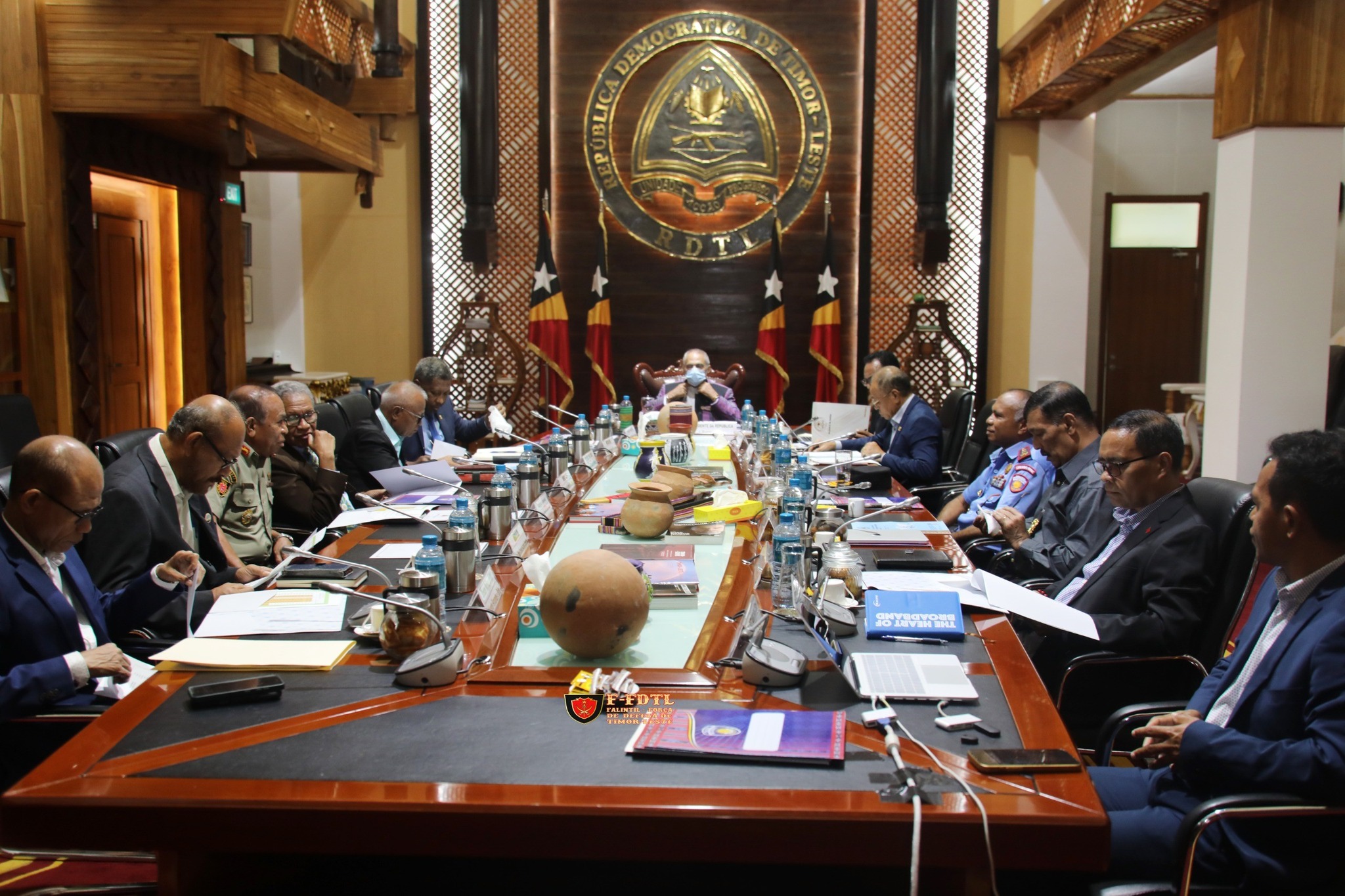 Chief of the General Staff Falur Rate Laek Visited the Naval Component ...